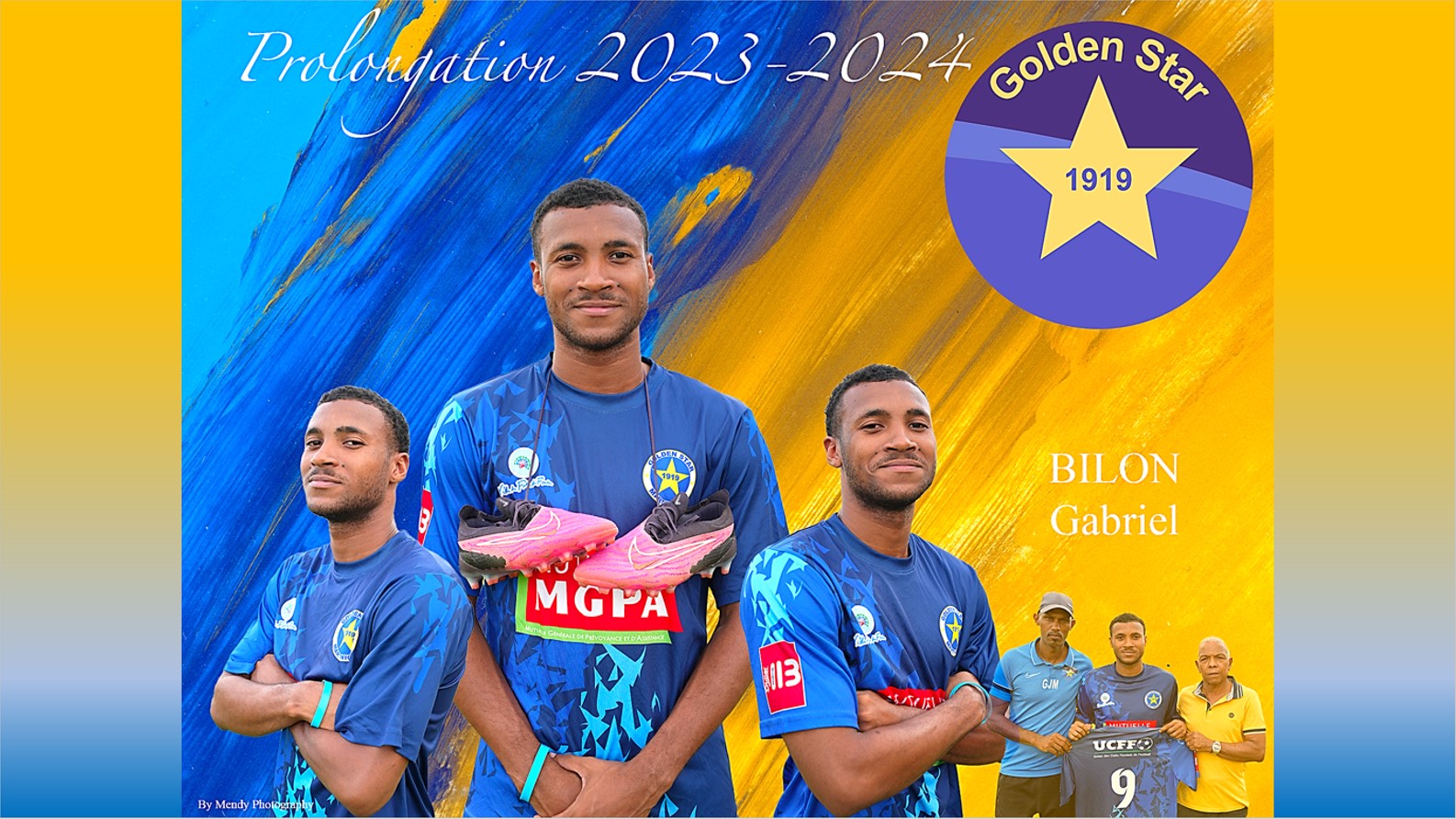 Mercato : le très convoité Gabriel Bilon reste au Golden Star